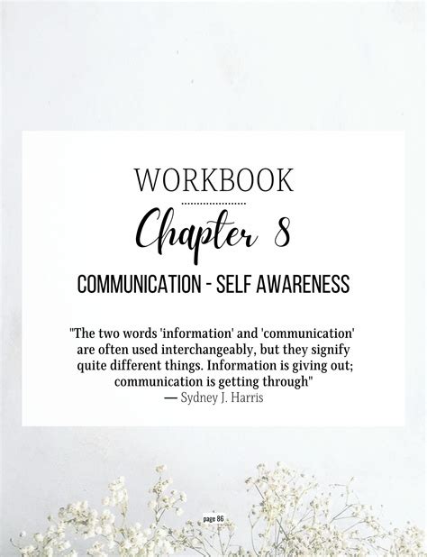 Self Awareness Workbook With Detailed Prompt Questions
