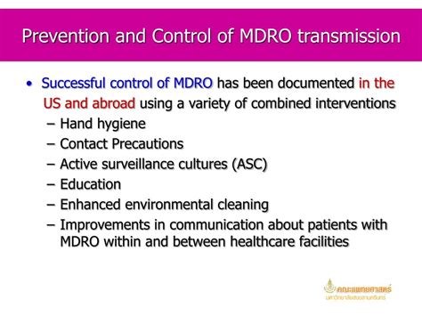 Ppt Strategies For Preventing Multidrug Resistant Nosocomial