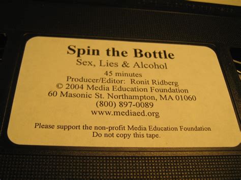 Rare Vhs Tape Spin The Bottle Sex Lies And Alcohol 2004 [z10c] Vhs Tapes