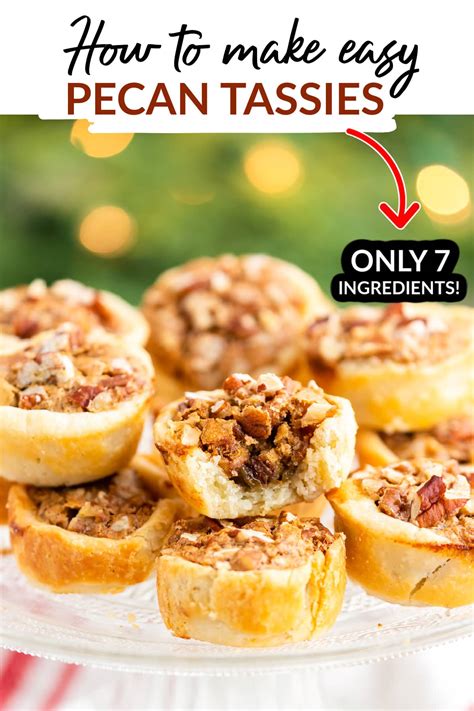 Pecan Tassies Recipe Amandas Cookin Cookies Brownies And Bars