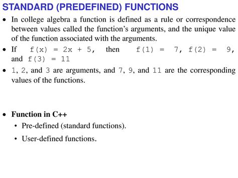 Chapter 6 User Defined Functions I Ppt Download