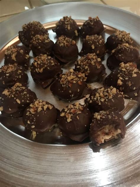 Chocolate Covered Condensed Milk Pecan Balls Skinny And Tasty Recipes
