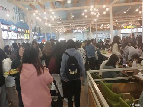 【15图】北京工商学院良乡校区，各高校食堂窗口招租 人流量爆满北京房山良乡商铺租售生意转让出租 北京58同城