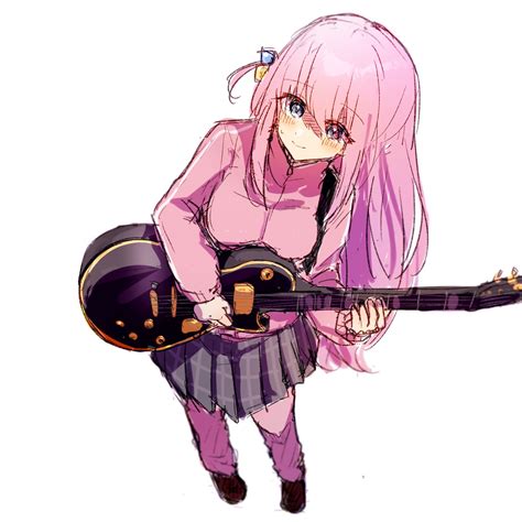 Gotoh Hitori Bocchi The Rock Drawn By Ch2sh Danbooru