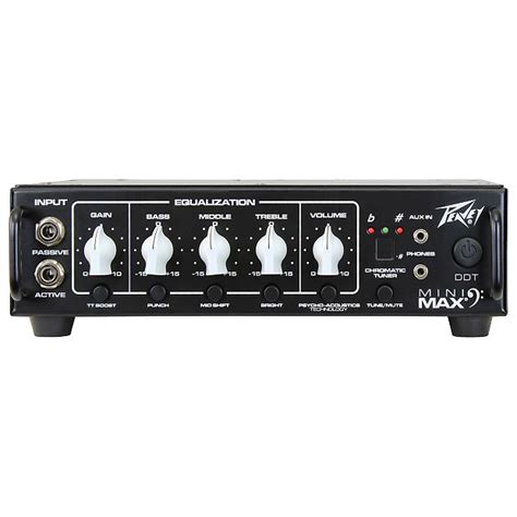Peavey Minimax 500w Lightweight Bass Head Reverb