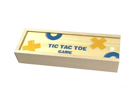 Tic Tac Toe Spiel Aus Holz