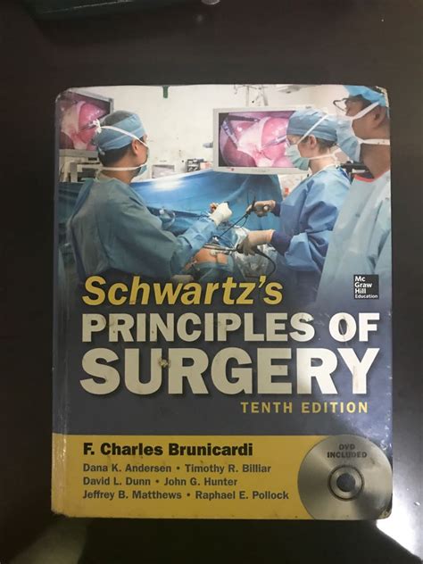 Schwartzs Principles Of Surgery Hobbies And Toys Books And Magazines