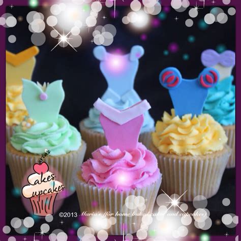 Disney Princess Inspired Cupcakes