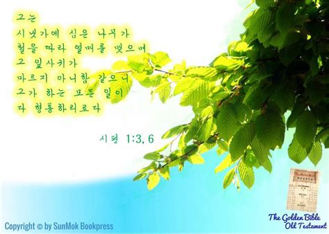 황금성경구절 샬롬 너무 더워서 잎사귀가 마르는 느낌입니다 시냇가 곁에서 주님의 말씀을 들으며
