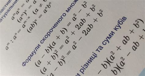 Контрольна робота Формули скороченого множення Тест Алгебра