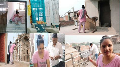 पूरे घर 🏡 को कबाडा बना कर रख दिया है आज तो सुबह से ही लग गये हर चीज को