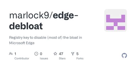 Edge Debloat README Md At Main Marlock Edge Debloat GitHub