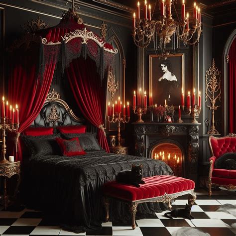 Black Gothic Bed