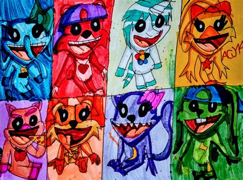 Smiling Critters Genderbend By Anacarojim14 On Deviantart