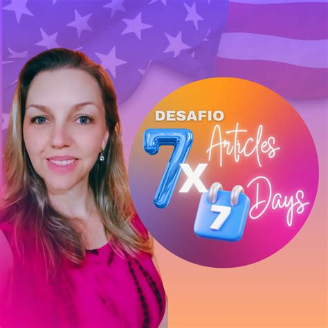 Desafio 7 Articles X 7 Days Aline Jungbeck Hotmart