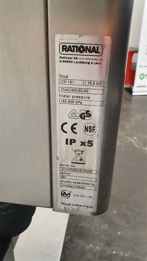 Secondhand Catering Equipment Electric Ovens 10 Grid Rational 10