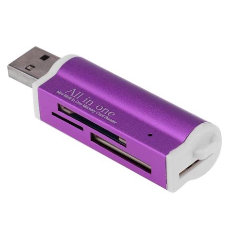 Lector De Tarjetas Multimemoria Usb 20 4 En 1 P Grandado