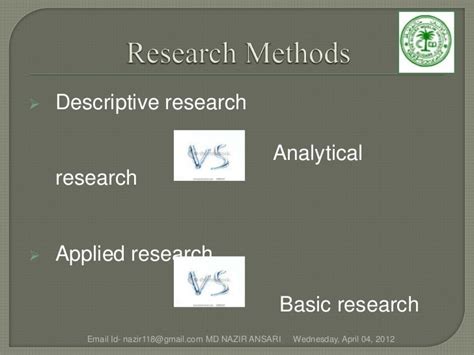 Research Method Versus Research Methodology