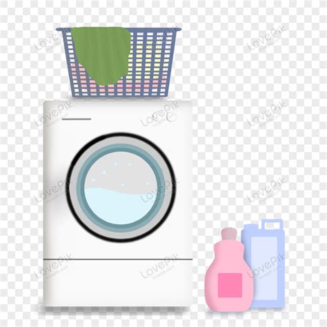 세탁기 Png 일러스트 무료 다운로드 Lovepik