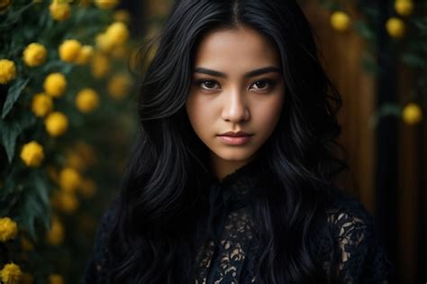Premium AI Image Ultra Real Model Full Body Shot Photo Of Years Old Woman Generative AI