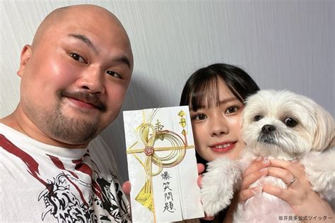 鬼越トマホーク・坂井、爆笑問題からの結婚祝いに感謝 「今日離婚して、明日…」 Sirabee