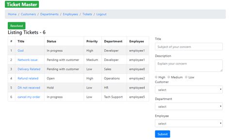 GitHub GururajHShetty Ticket Master
