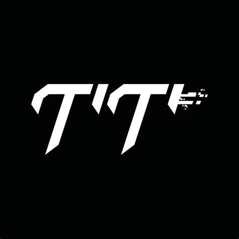 Tt Logo Monogram Abstract Speed Technology Design Template 16579352