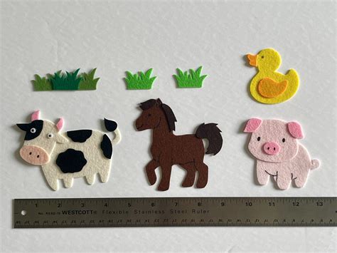 Old Macdonald Had A Farm Felt Story Flannel Board Teacher Resource