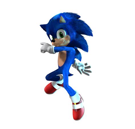 Sonic Generations Render With Movie Sonic By Yosder Man On Deviantart