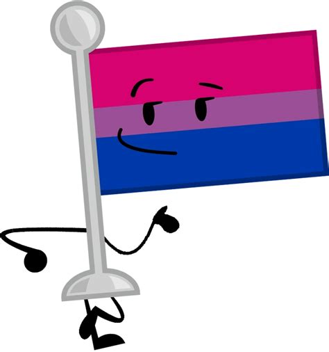 Bisexual Flag Object Shows Community Fandom