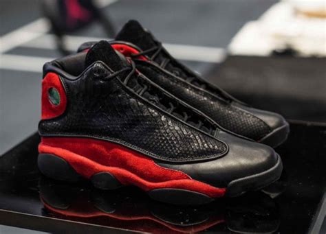 The Shoe Surgeon Air Jordan 13 Bred Python Sneaker Bar Detroit