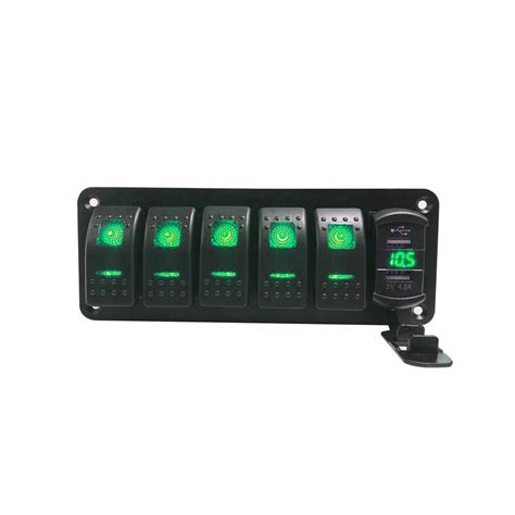 Interruptor De Control Combinado De 5 Vías Para Vehículo Con Indicador