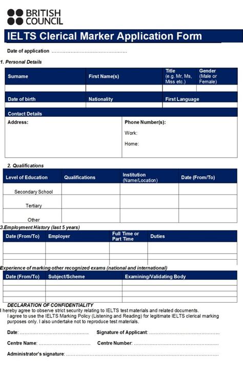 Ielts Certificate Templates Excel Word Template