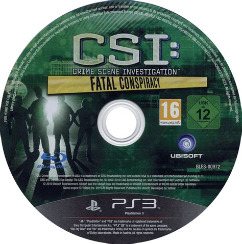 Csi Fatal Conspiracy Images Launchbox Games Database