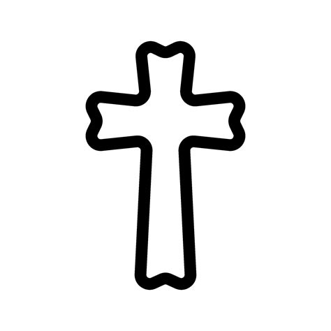 Cross Icon Vector Symbol Design Illustration 30343250 Vector Art At