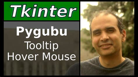 Tkinter Pygubu Designer Tooltip Hover Mouse YouTube