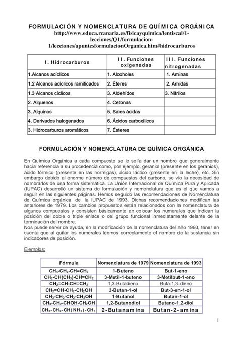 PDF FORMULACIÓN Y NOMENCLATURA DE QUÍMICA PDF file4 1 3 Alcanos