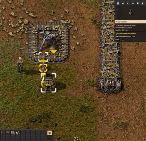 noob tutorial question why my inserter won t pick up the stone r