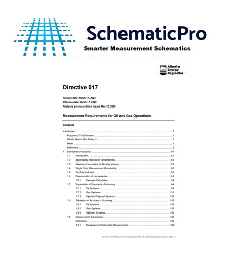 Aer Directive 017 And Schematicpro Schematicpro