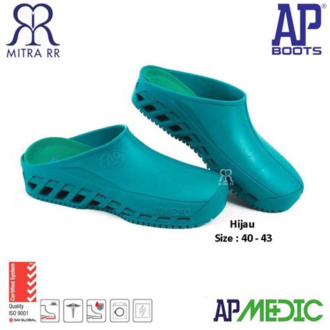 Jual Ap Boot Ap Medic Sepatu Sandal Medis Karet Pvc Apd Nakes Klinik