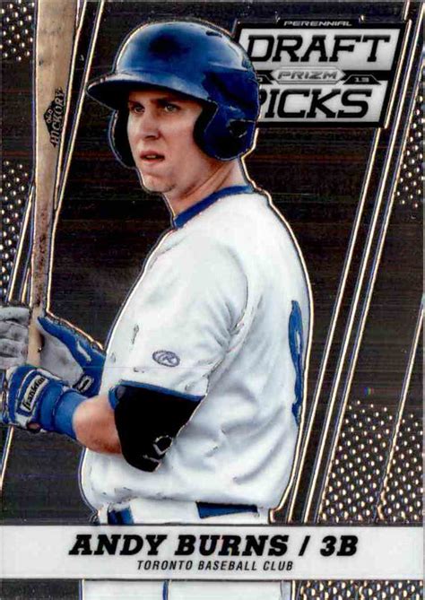 2013 Panini Prizm Perennial Draft Picks Andy Burns 5 On Kronozio