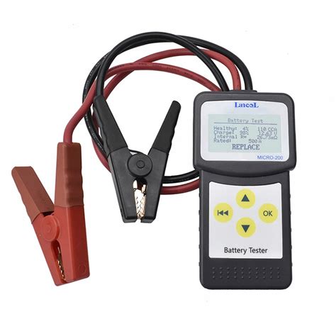 TESTER AKUMULATORÓW SAMOCHODOWYCH MICRO-200 - 11250564197 - oficjalne ...
