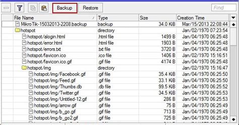 MATA PROGRAM Cara Backup Dan Restore Konfigurasi Router Mikrotik