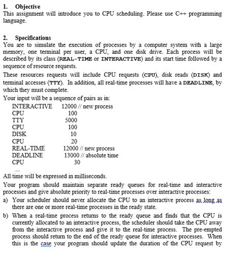 Solved Objective This Assignment Will Introduce You To Chegg