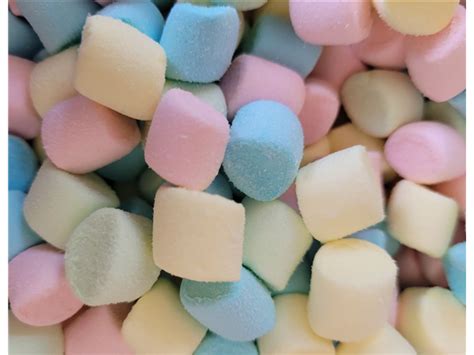 Marshmallows Assorted Colours Mini