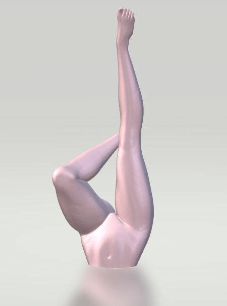 Bottom From The Sea Splendid Woman Naked Bottom With Detailed Shaped Parts Par Olle D