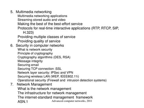 PPT Advanced Computer Networks PowerPoint Presentation Free Download ID