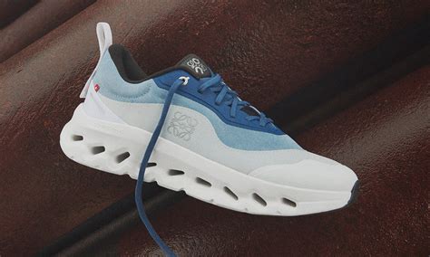 Loewe X On Latest Collab Features Cloudtilt Sneaker Apparel Photos