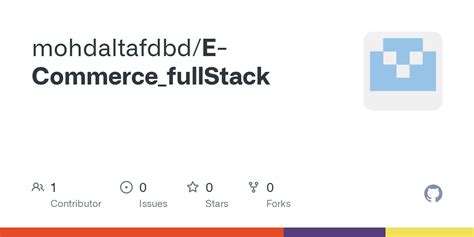 GitHub Mohdaltafdbd E Commerce FullStack