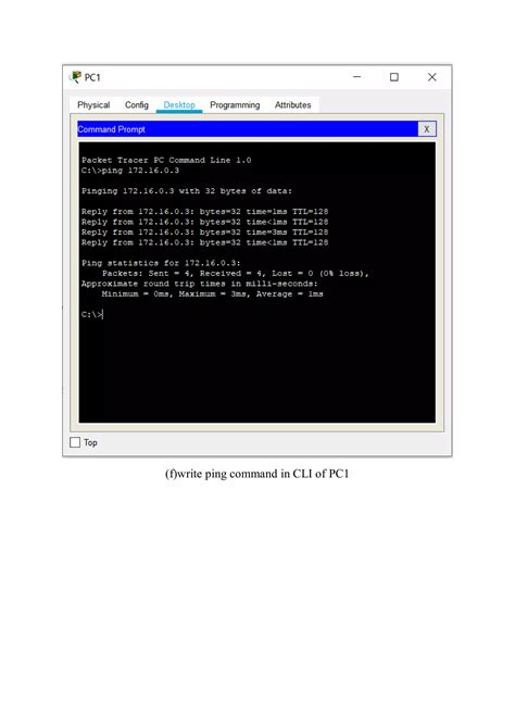 advanced computer network lab manual practicals in cisco packet tracer